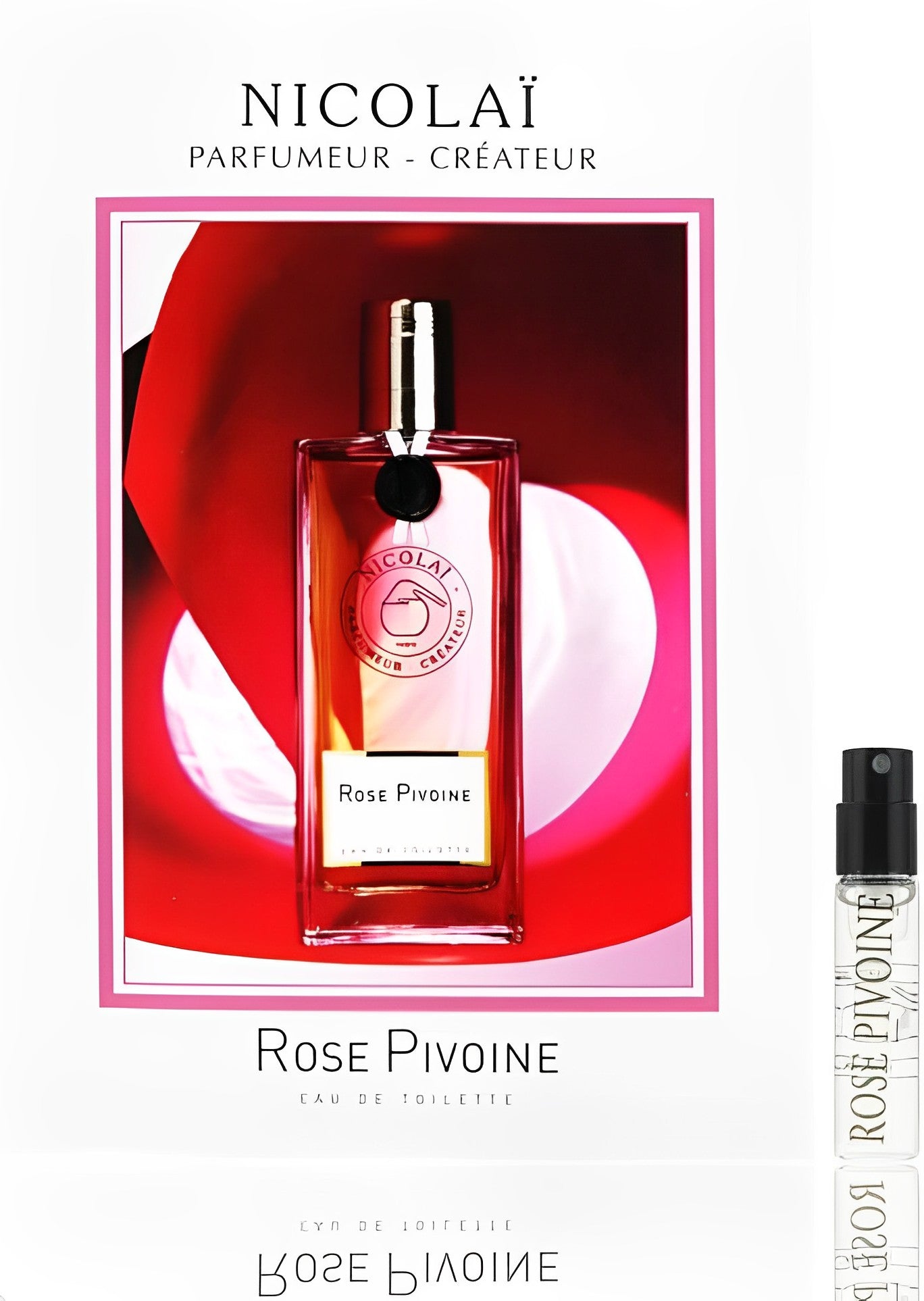 Nicolai - Rose Pivoine edt 1.5ml sempl x 12kom. { 18ml } / LADY – ♥️ ...