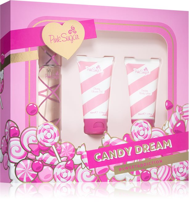 Aquolina - Pink Sugar edt 50ml + 50ml kupka + 50ml losion / LADY / SET ...